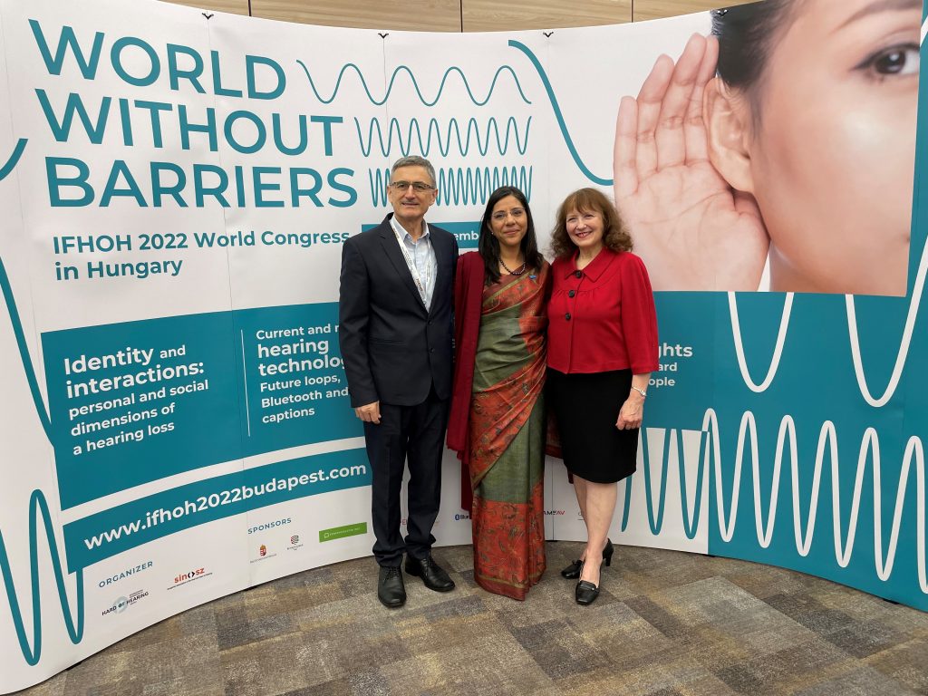 IFHOH World Congress: Avi Blau takes over as President from Ruth Warick ...
