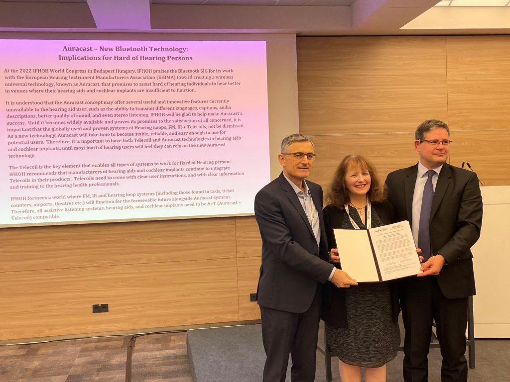 IFHOH World Congress: Avi Blau takes over as President from Ruth Warick ...